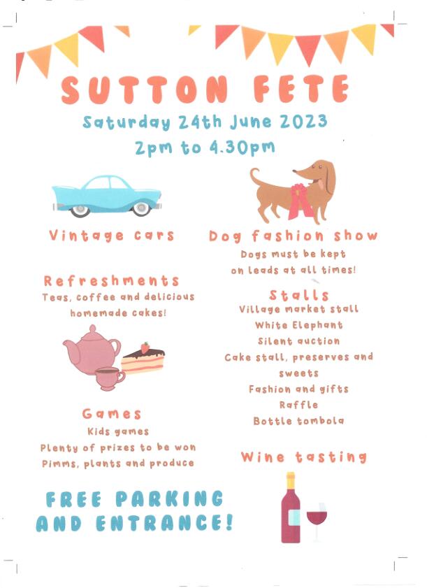 Sutton Under Brailes Show 2023 is Next Weekend | Cherington and ...