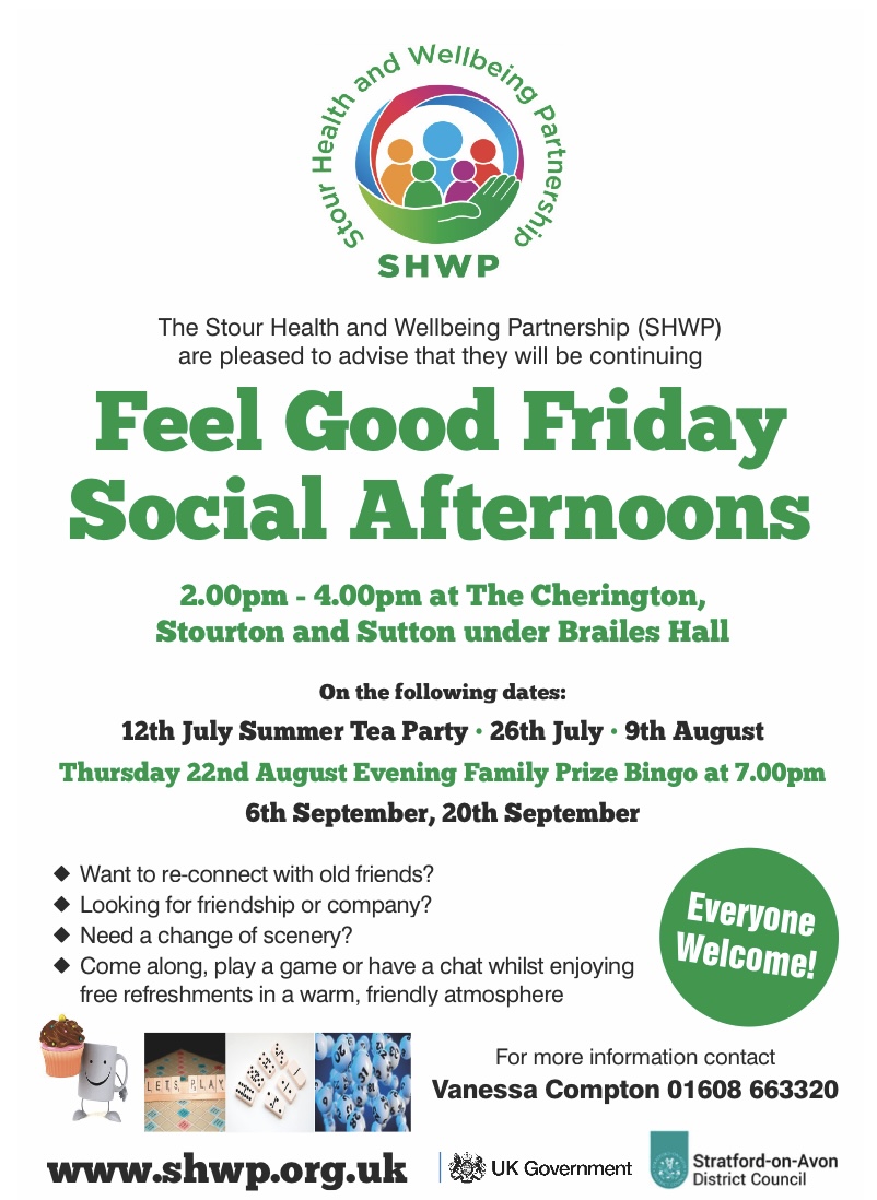 Feel Good Fridays – Summer Tea Party on Friday | Cherington and ...