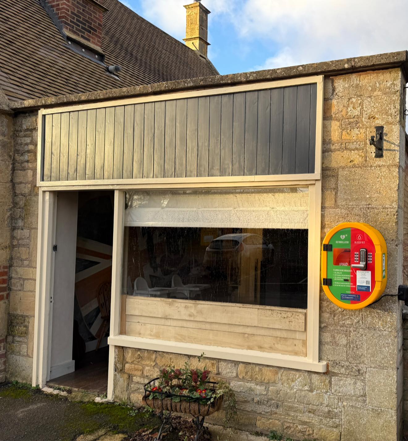 New Defibrillator Installed at The Cherington | Cherington and Stourton ...