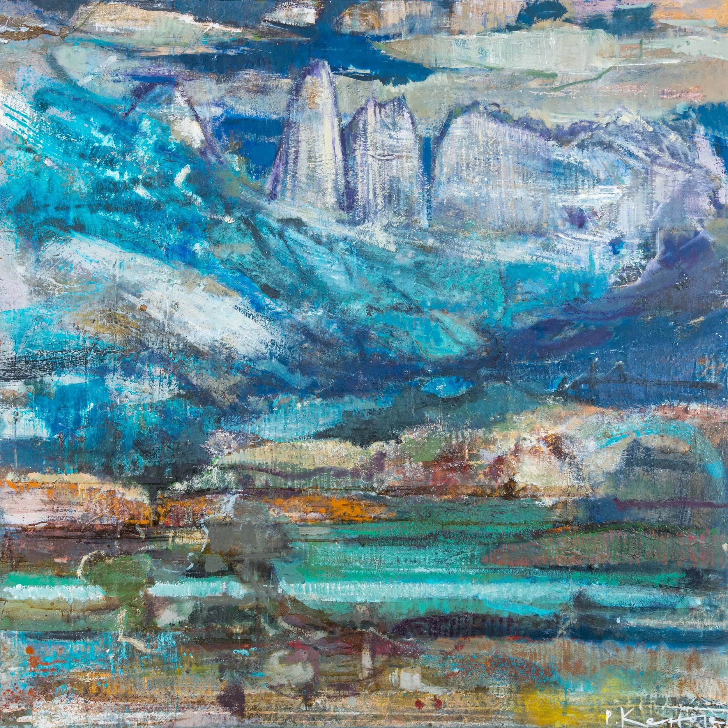 PETER KETTLE: SUMMITS Art Exhibition in Stourton | Cherington and ...